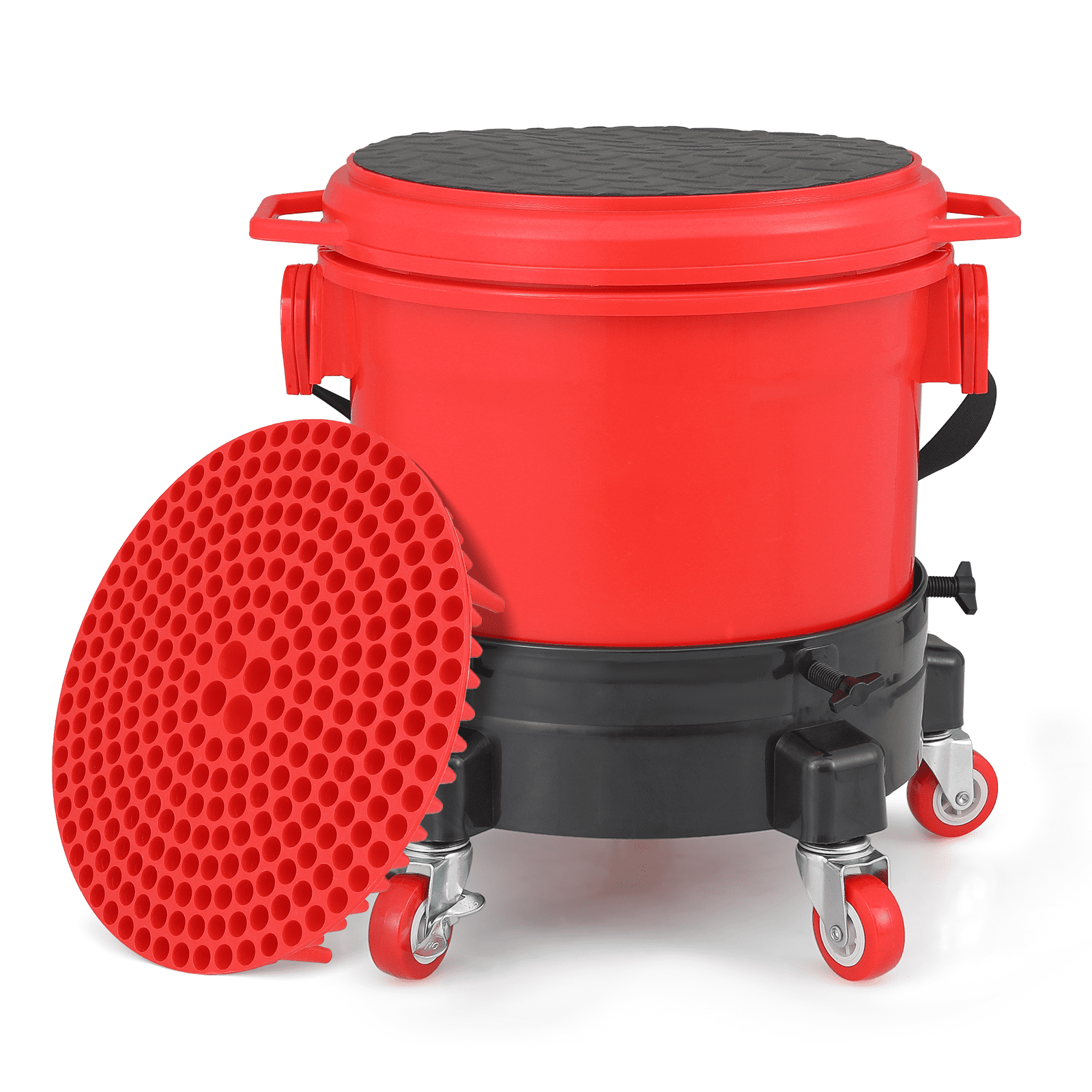 Magshion Car Washing Bucket Pulley with 360 Degree Casters, Bucket ...
