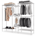Magshion Carbon Steel Heavy Duty Garment Rack Clothes Rack Clothing ...