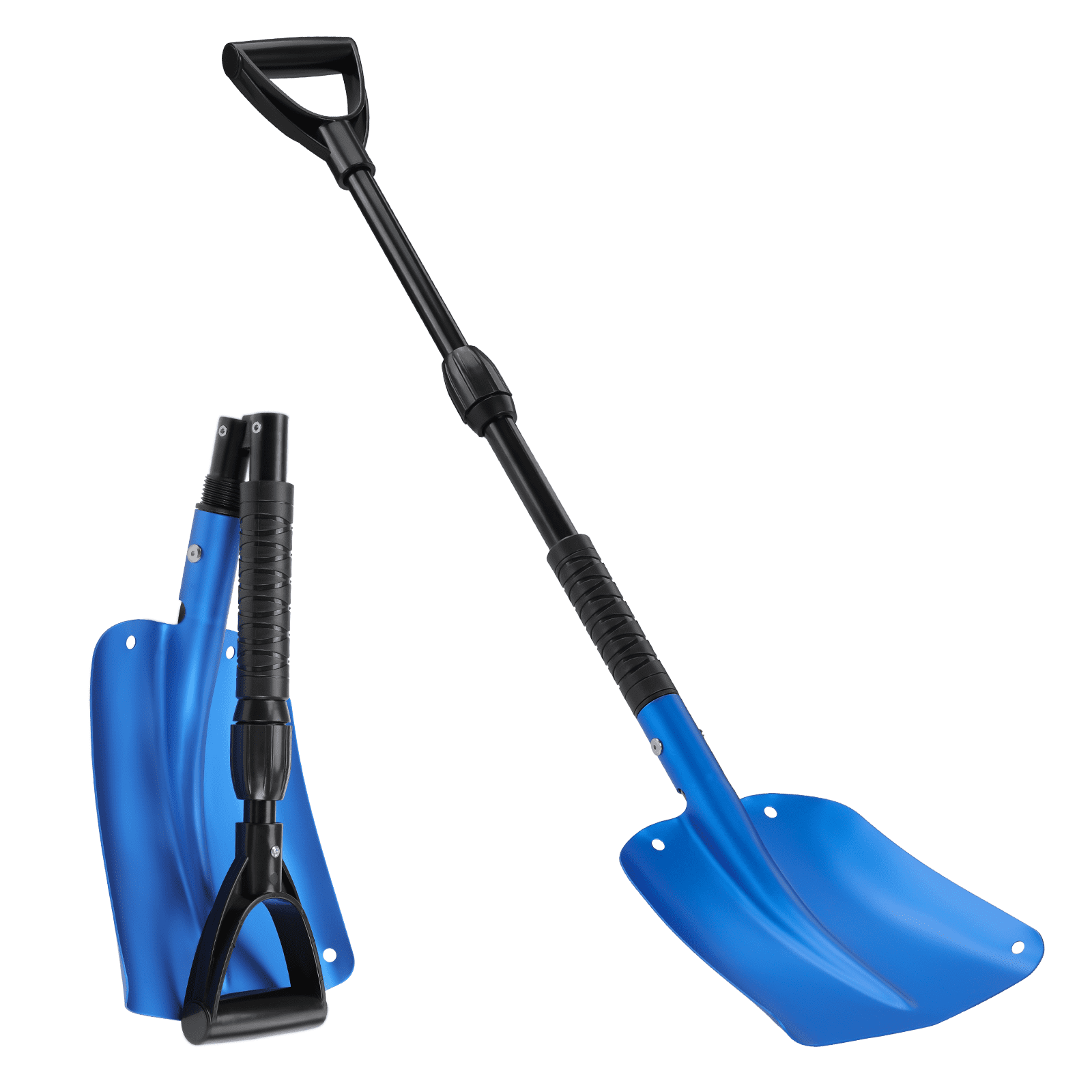 Magshion Collapsible Car Trunk Shovel, Telescoping Snow Shovel ...
