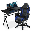 Magshion Computer Desk & Chair Set, Adjustable Height Gaming Chair ...