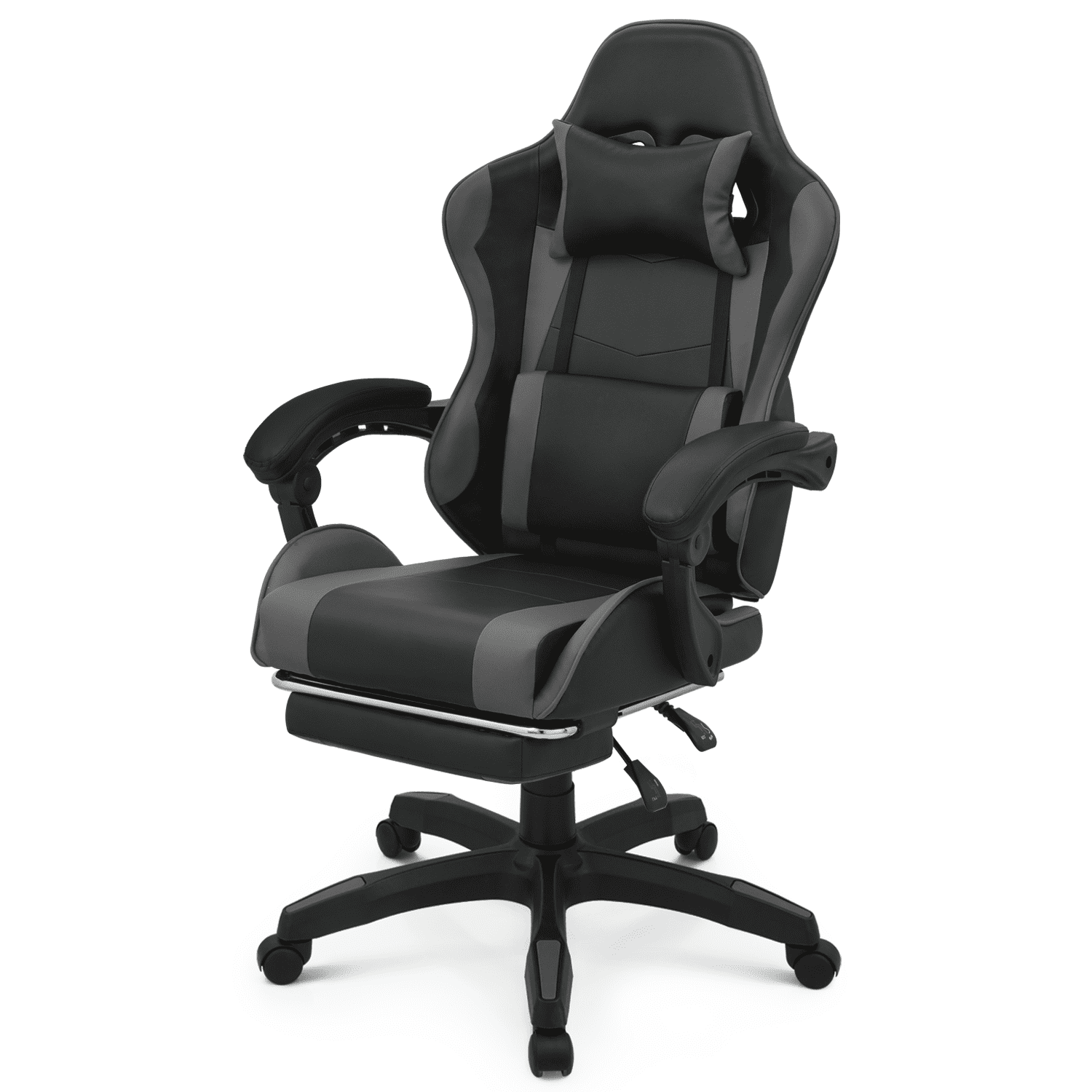 Magshion Gaming Chair, Faux Leather, Swivel High Back, Lumbar Support ...