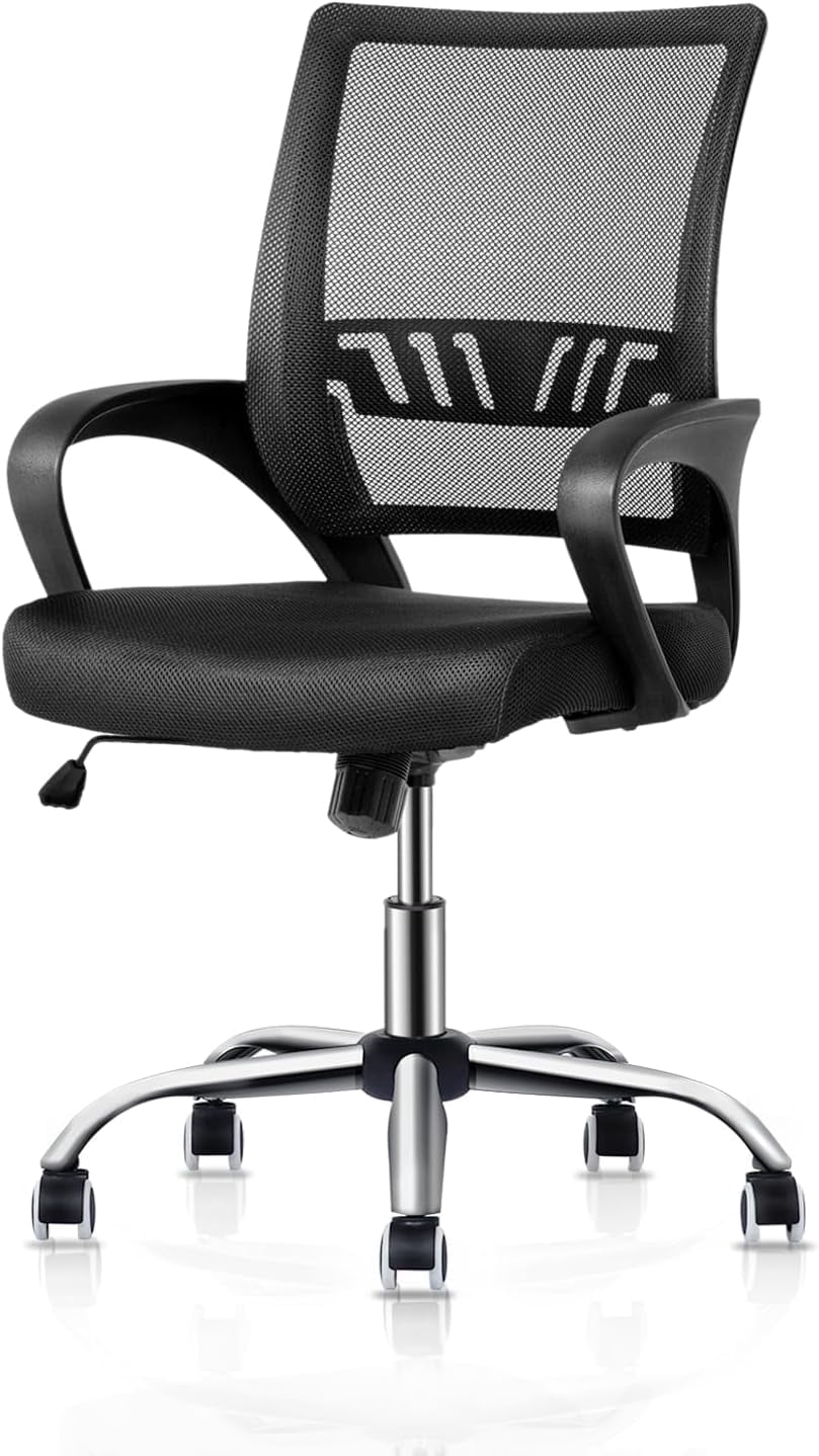 Magshion Ergonomic Mesh Office Chair with Lumbar Support, 250 lbs ...