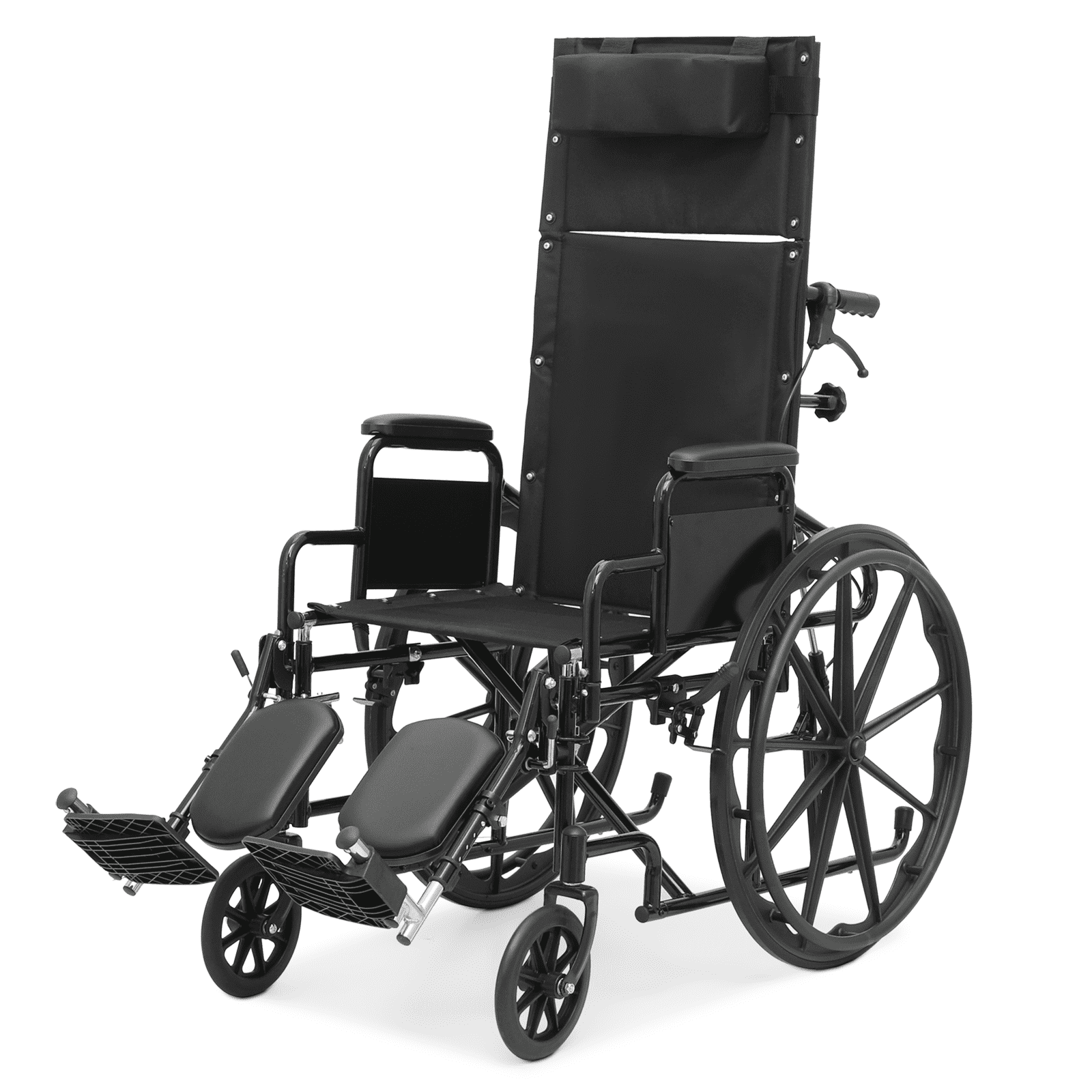 "Magshion FDA Approved Reclining Wheelchair, Detachable Armrests, Swing ...