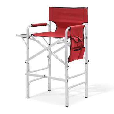 Magshion Heavy Duty Folding Camping Director Chair w/Table & Storage ...