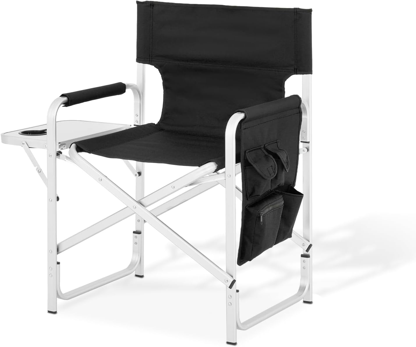 Magshion Folding Makeup & Director Chair, Portable Heavy Duty Chair ...