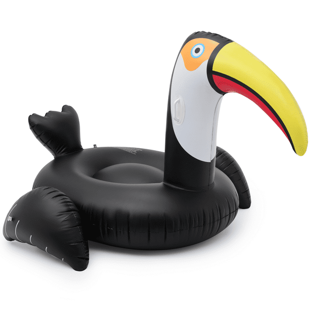 Magshion Large Fun Toucan Floaty Water Inflatable Ride On Pool Float ...
