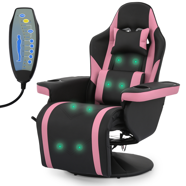 VIVO Gaming Driving Chair-Racing Simulator with Reclining Seat, Red ...