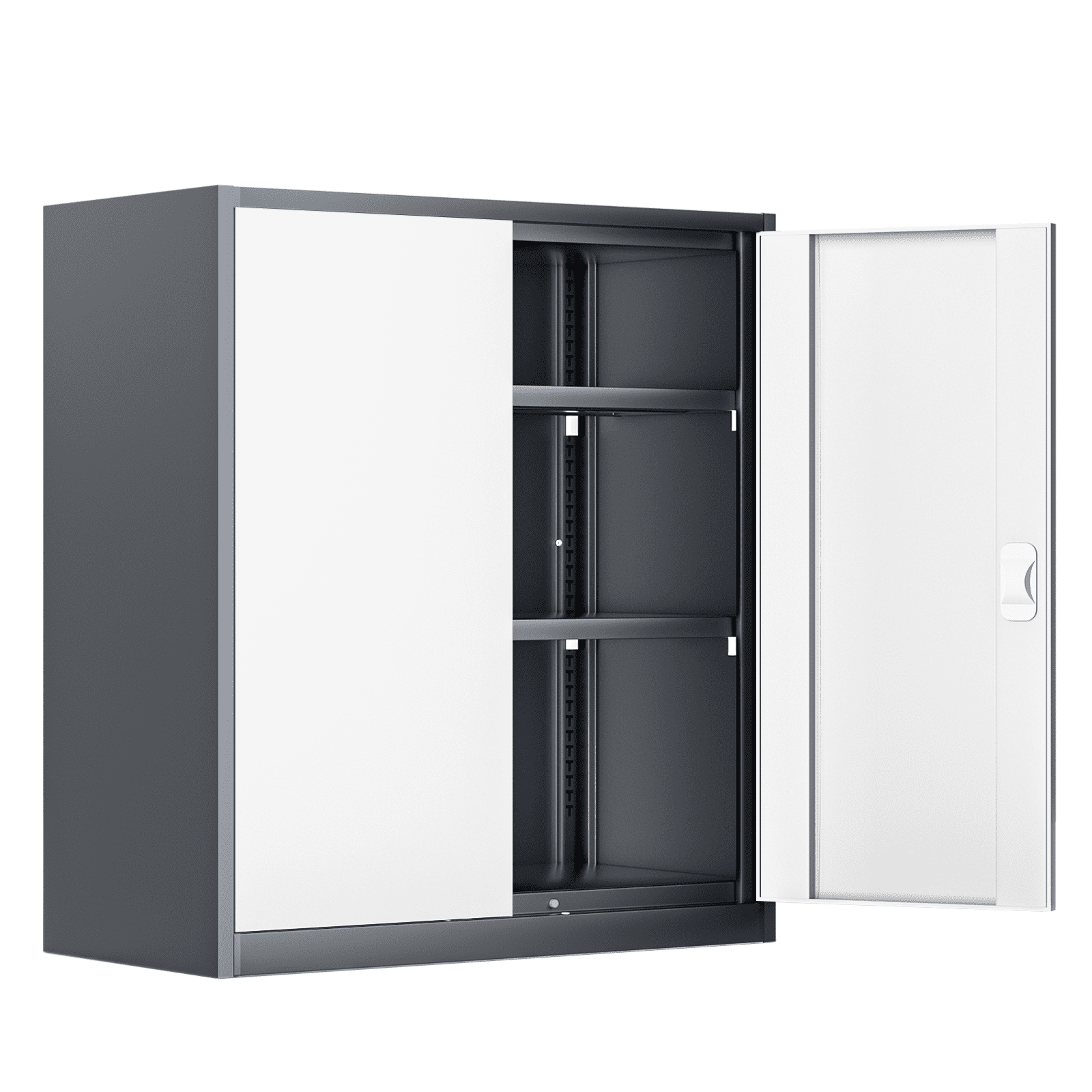 Magshion Metal Cabinet, 36" Tool Steel Locking Cabinet with Doors ...
