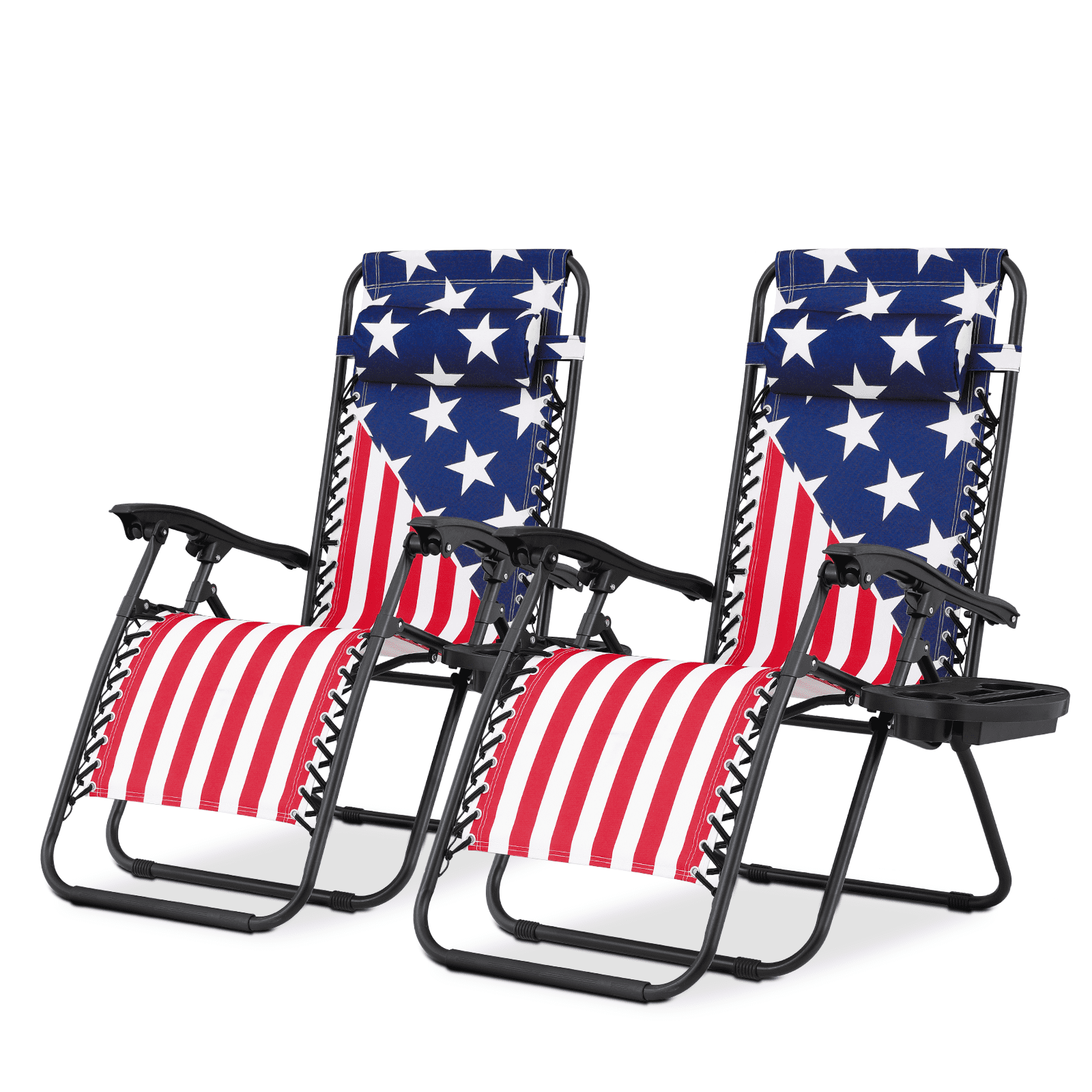 Magshion Patio Zero Gravity Lounge Chairs Set of 2, Outdoor Patio ...
