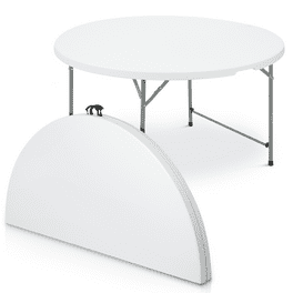 27.5in Cocktail Table Small High Top Table Bar Height Folding Table Folding Drink Table Portable Bistro Table for Indoor Outdoor Gathering Dating Parties Commercial Events Walmart