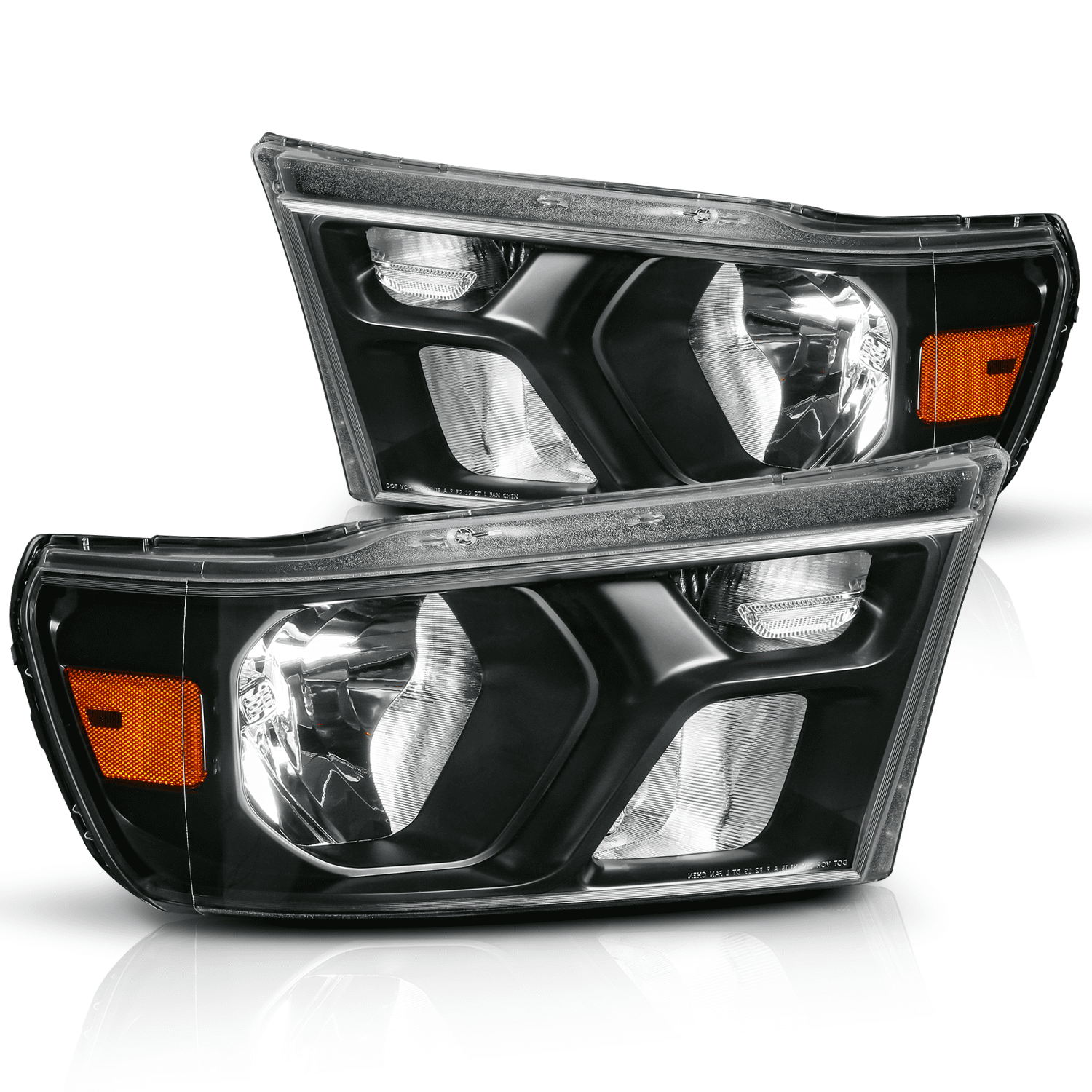 Magshion Set of 2 LH+RH OE Style Headlight Assembly Lamp for 2019-2022 ...