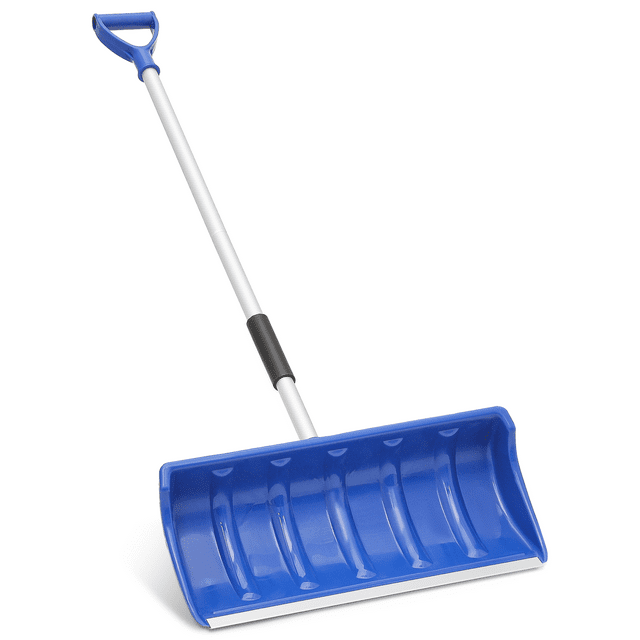 Magshion Portable Aluminium Snow Shovel 21.5 inch; Light Blade, Back ...