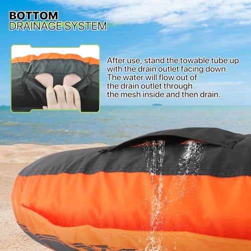 Magshion Towable Tube for Boating, Inflatable Water Tubes for Boats ...