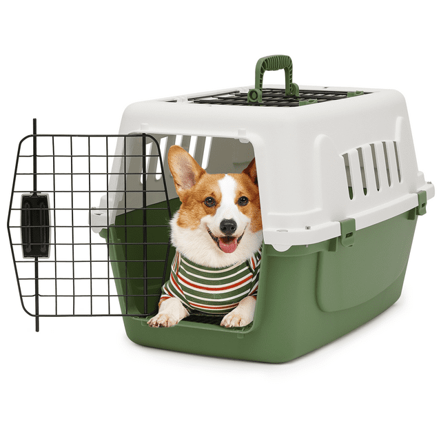 Magshion Two-Door Small Medium Dog Kennel & Cat Kennel, 22'' Length ...