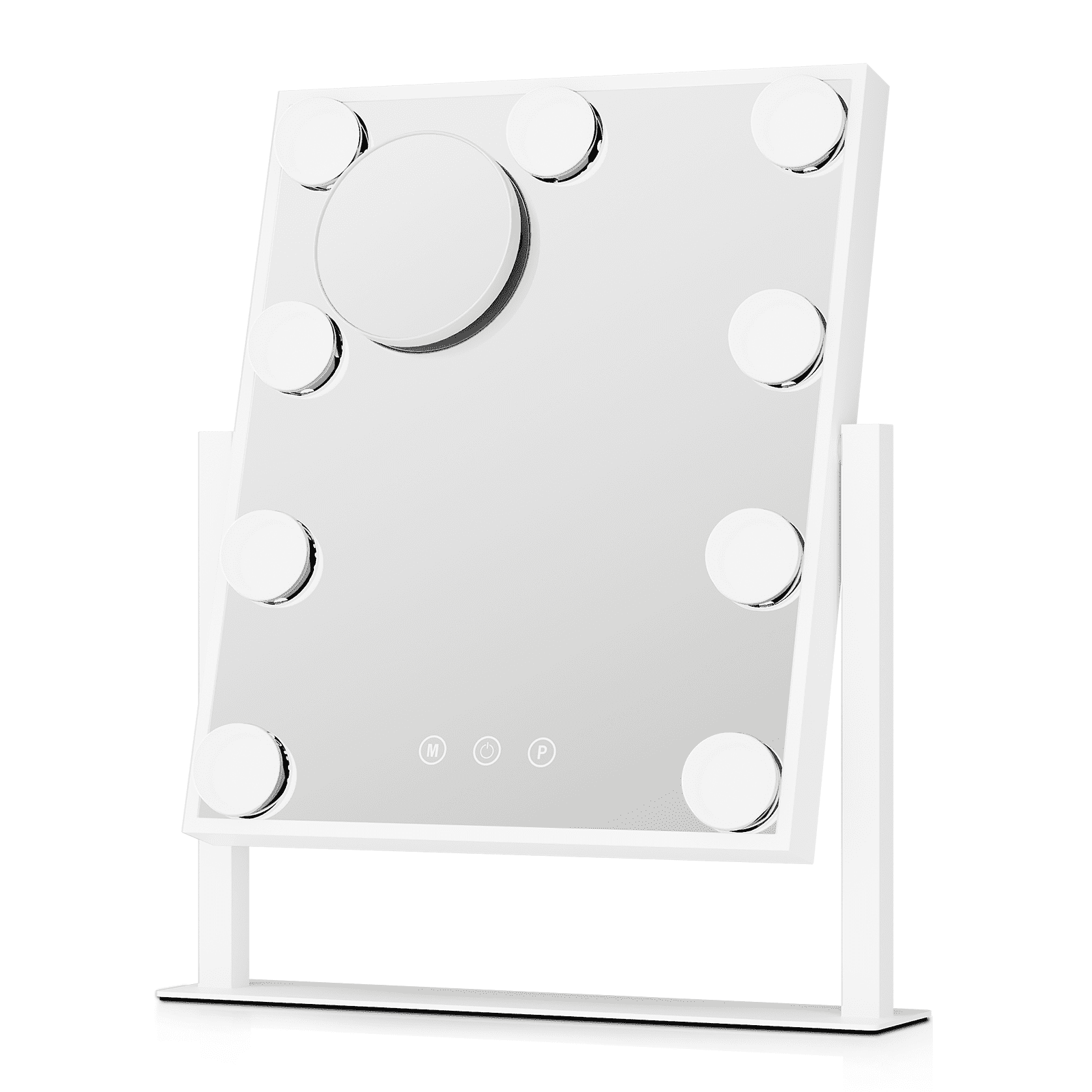 Magshion Vanity Makeup Mirror w/Detachable 5X Magnification Mirror, 360 ...