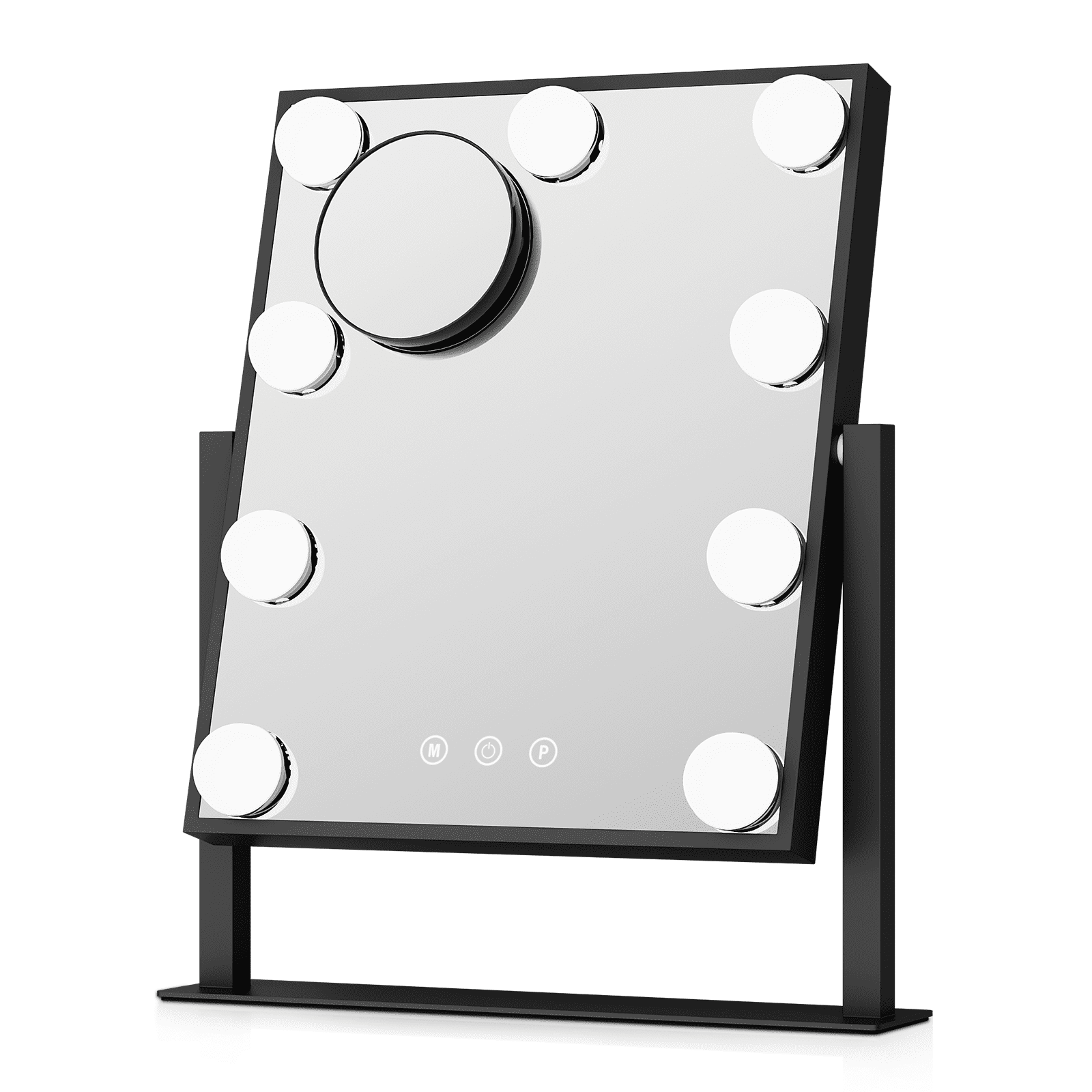 Magshion Vanity Makeup Mirror w/Detachable 5X Magnification Mirror ...