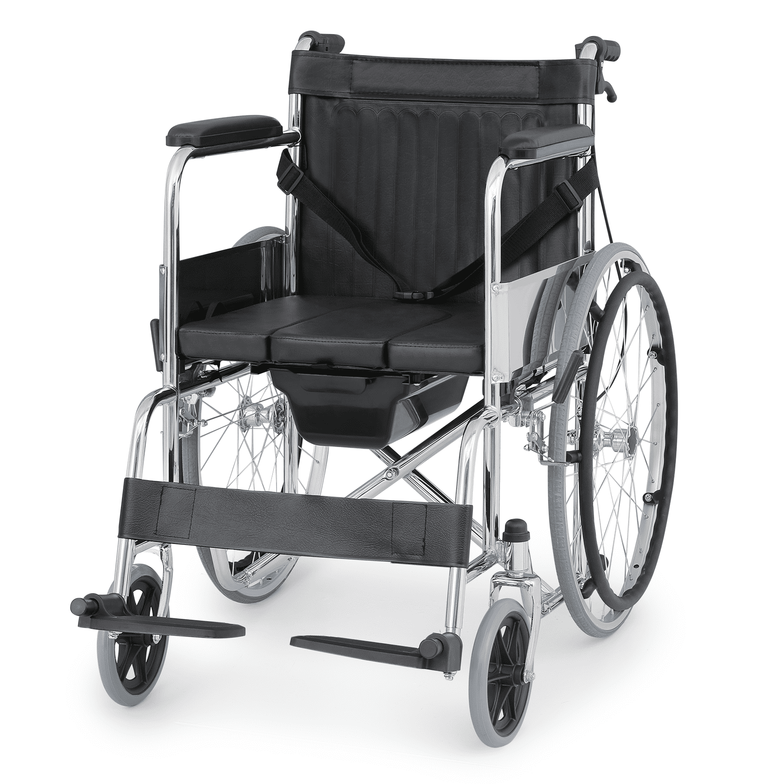 Magshion Wheelchairs for Adults Transport Folding Transport Wheelchair ...