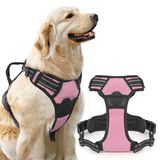 Magshion No Pull Mesh Dog Harness with Control Handle, Reflective Vest ...