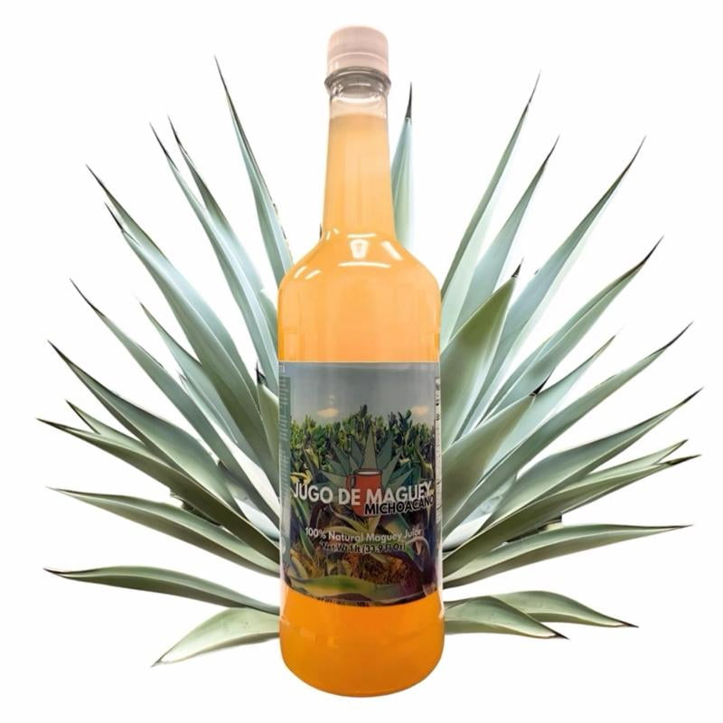 Maguey Juice - Jugo De Maguey Michoacano Tarasco de 1 litro (33.3Fl Oz ...