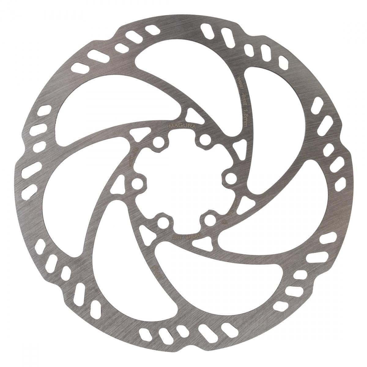 Magura Storm HC Rotor 160mm 6-Bolt Precisely Machined 2.0mm Thickness ...