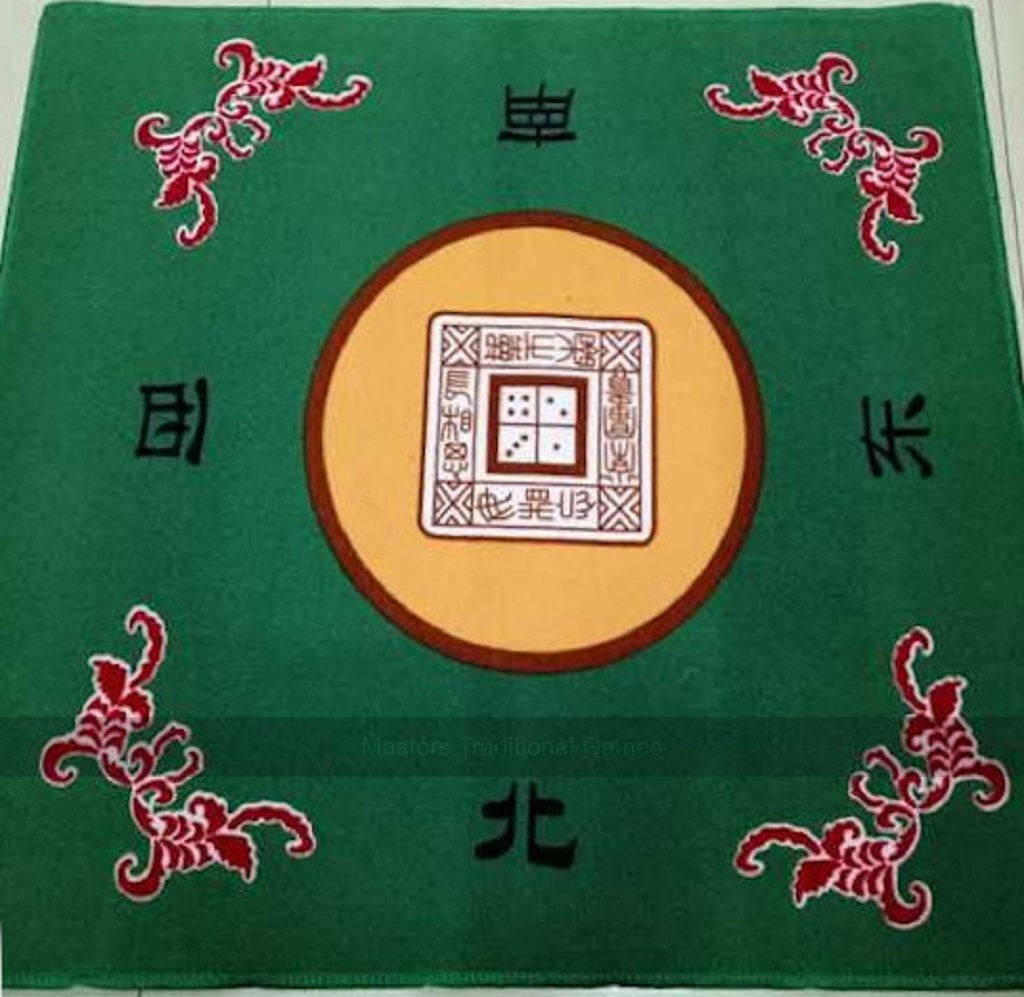 Mah Jong (Mahjong) Playing Cloth / Mat / Table Cover (80cm) - Walmart.com