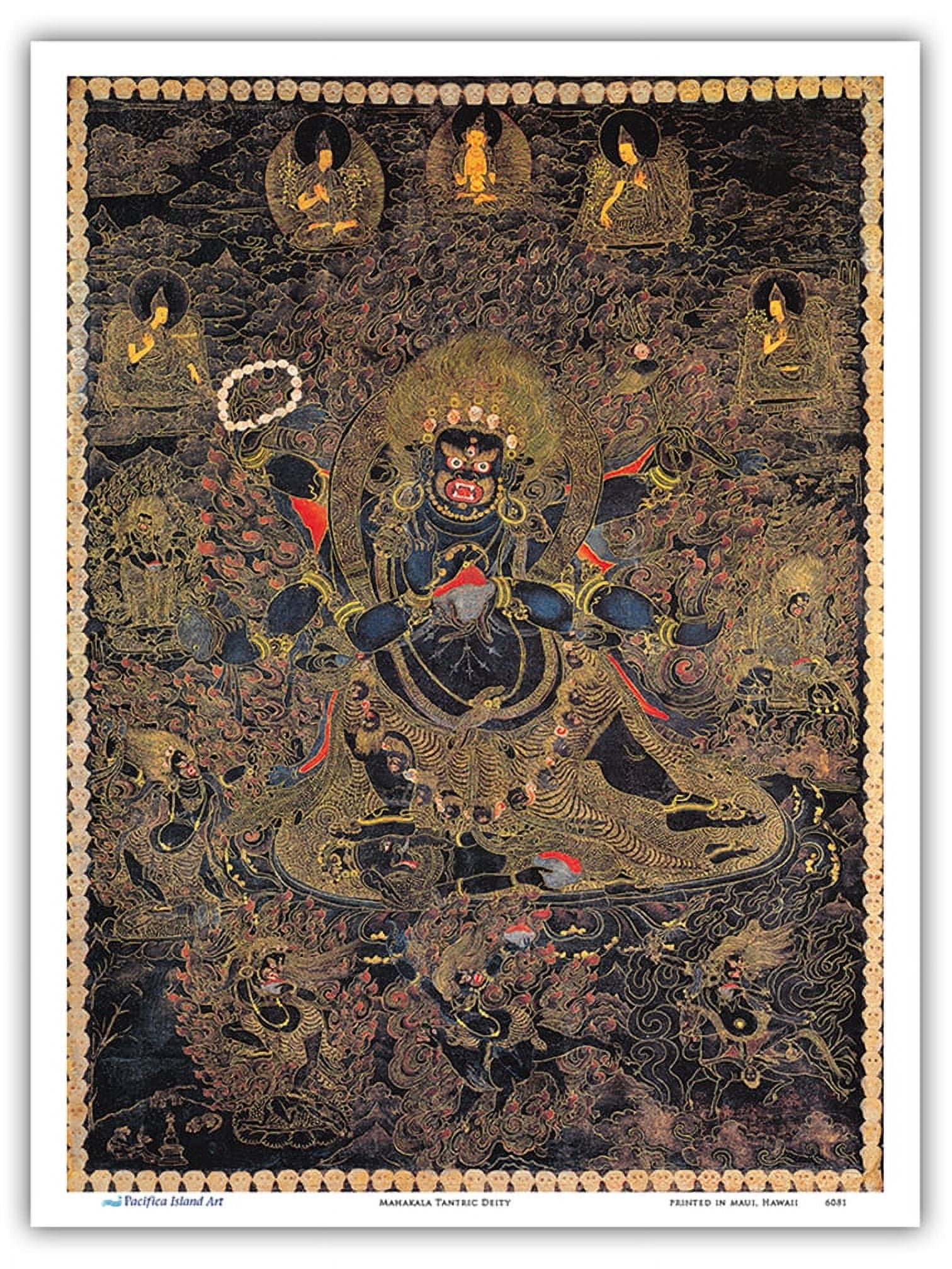 Mahakala - The Great Black Protector of Buddha - Tantric Deity ...