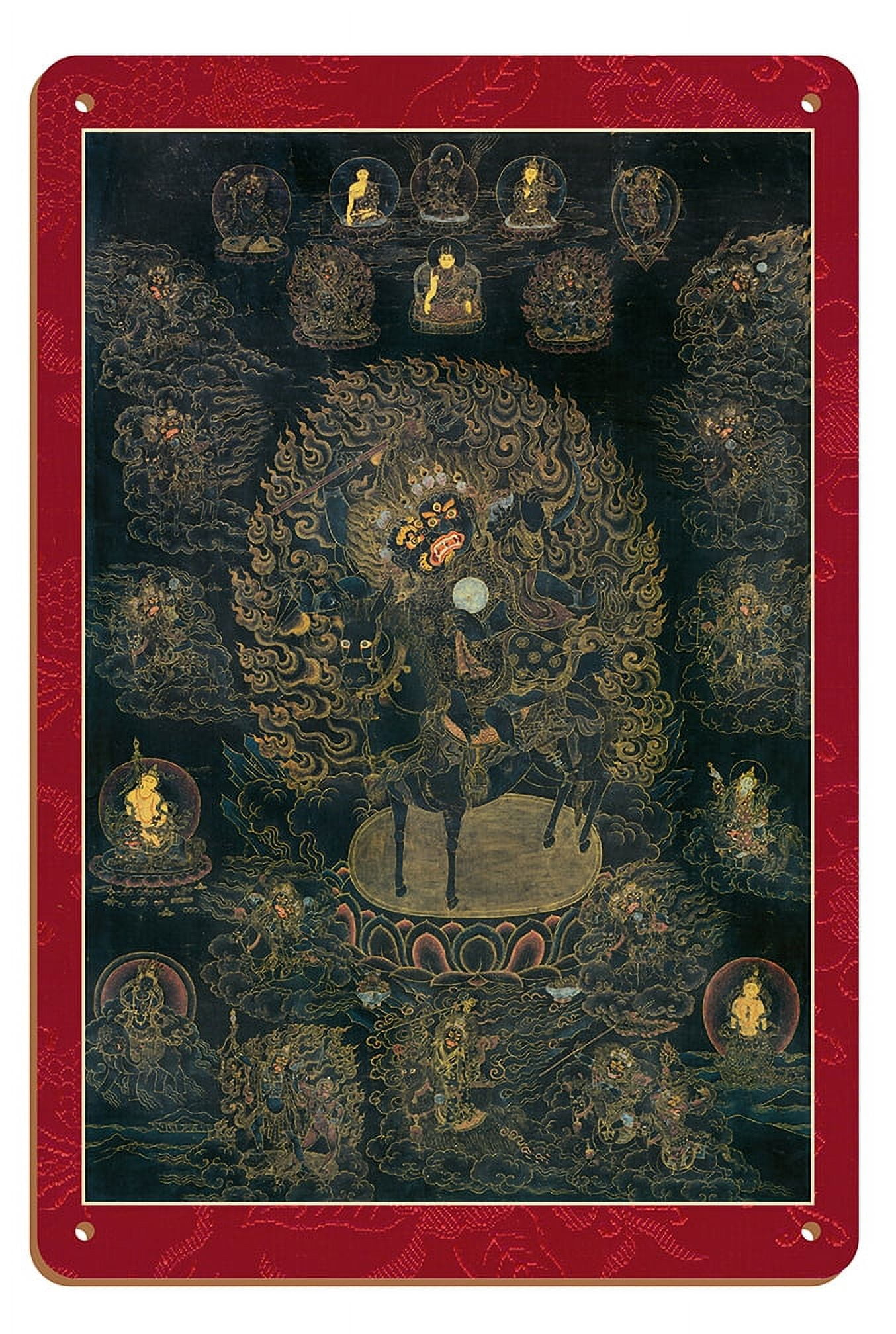 Mahakali and Mahakala (Great Black One) - Buddhist Tantric Deities ...