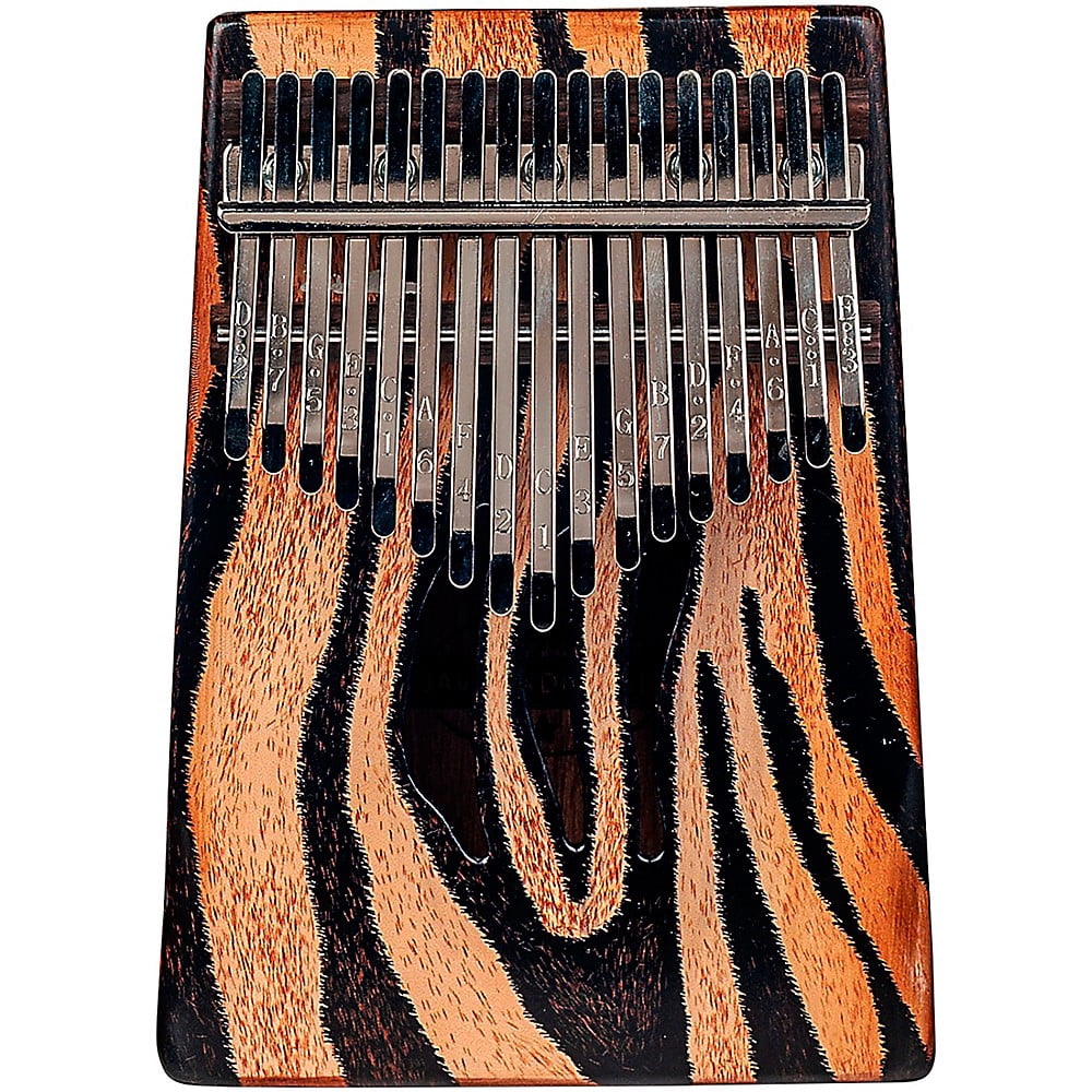 Mahalo Zebra Kalimba with Bag - Walmart.com