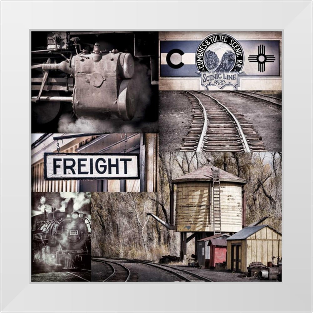 Mahan, Kathy 12x12 White Modern Wood Framed Museum Art Print Titled ...