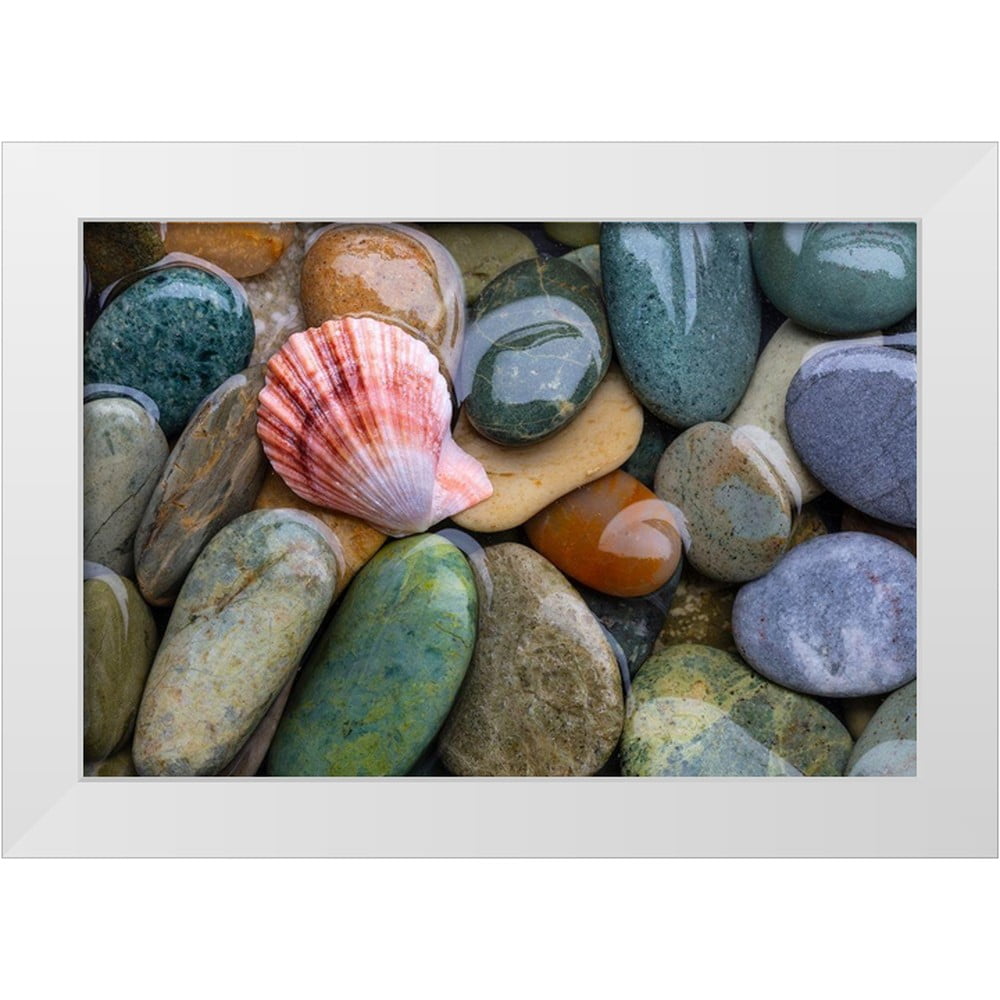 Mahan, Kathy 14x11 White Modern Wood Framed Museum Art Print Titled ...