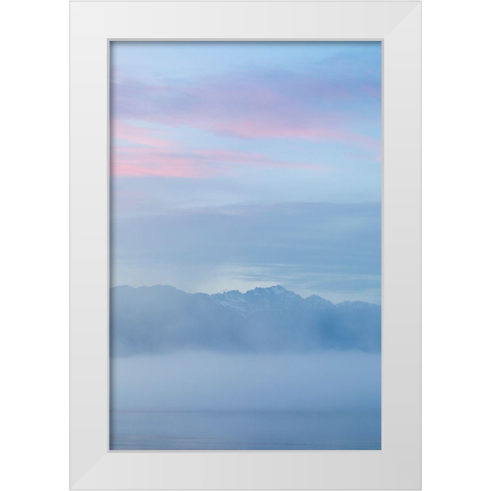 Mahan, Kathy 17x24 White Modern Wood Framed Museum Art Print Titled ...