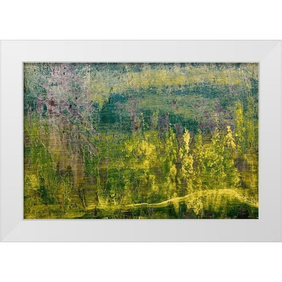 Mahan, Kathy 18x13 White Modern Wood Framed Museum Art Print Titled ...