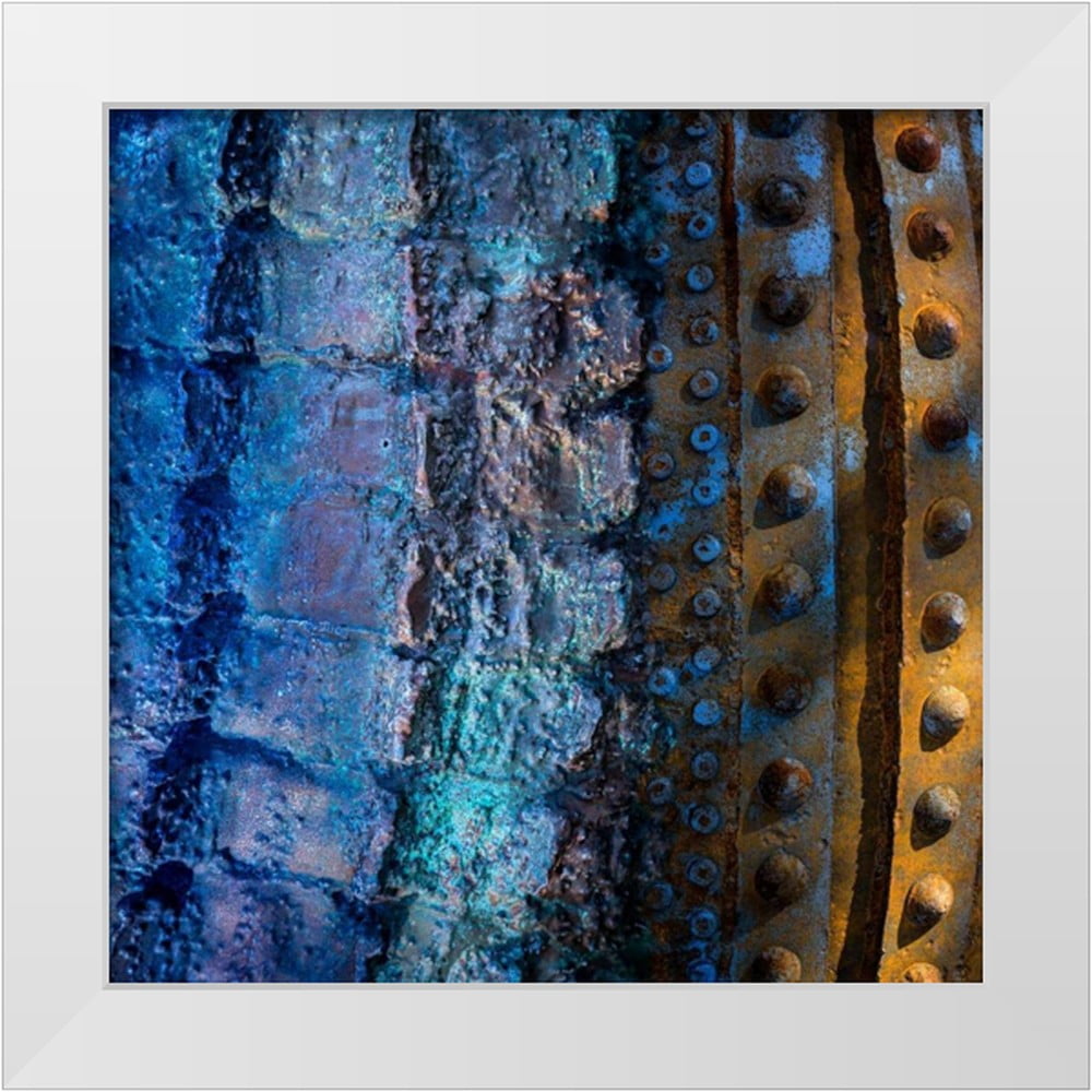 Mahan, Kathy 20x20 White Modern Wood Framed Museum Art Print Titled ...