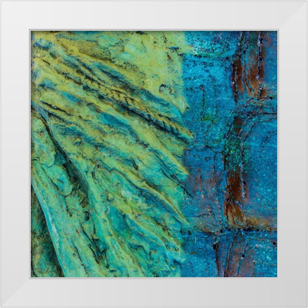Mahan, Kathy 20x20 White Modern Wood Framed Museum Art Print Titled ...