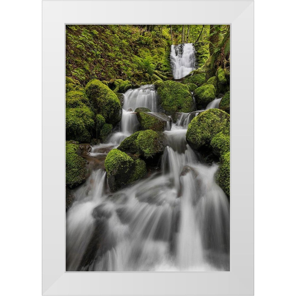Mahan, Kathy 23x32 White Modern Wood Framed Museum Art Print Titled ...