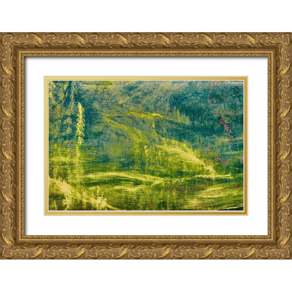 Mahan, Kathy 24x17 Gold Ornate Wood Framed with Double Matting Museum ...
