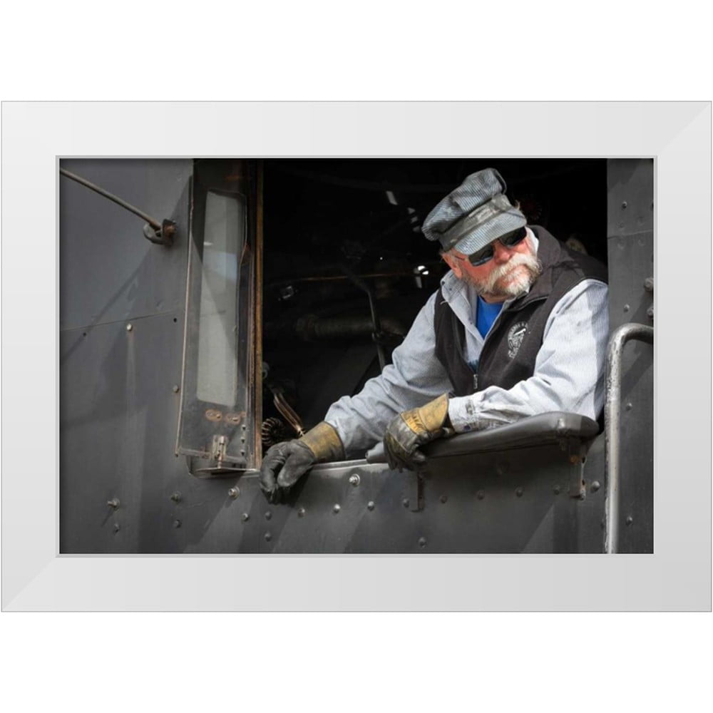 Mahan, Kathy 24x17 White Modern Wood Framed Museum Art Print Titled ...