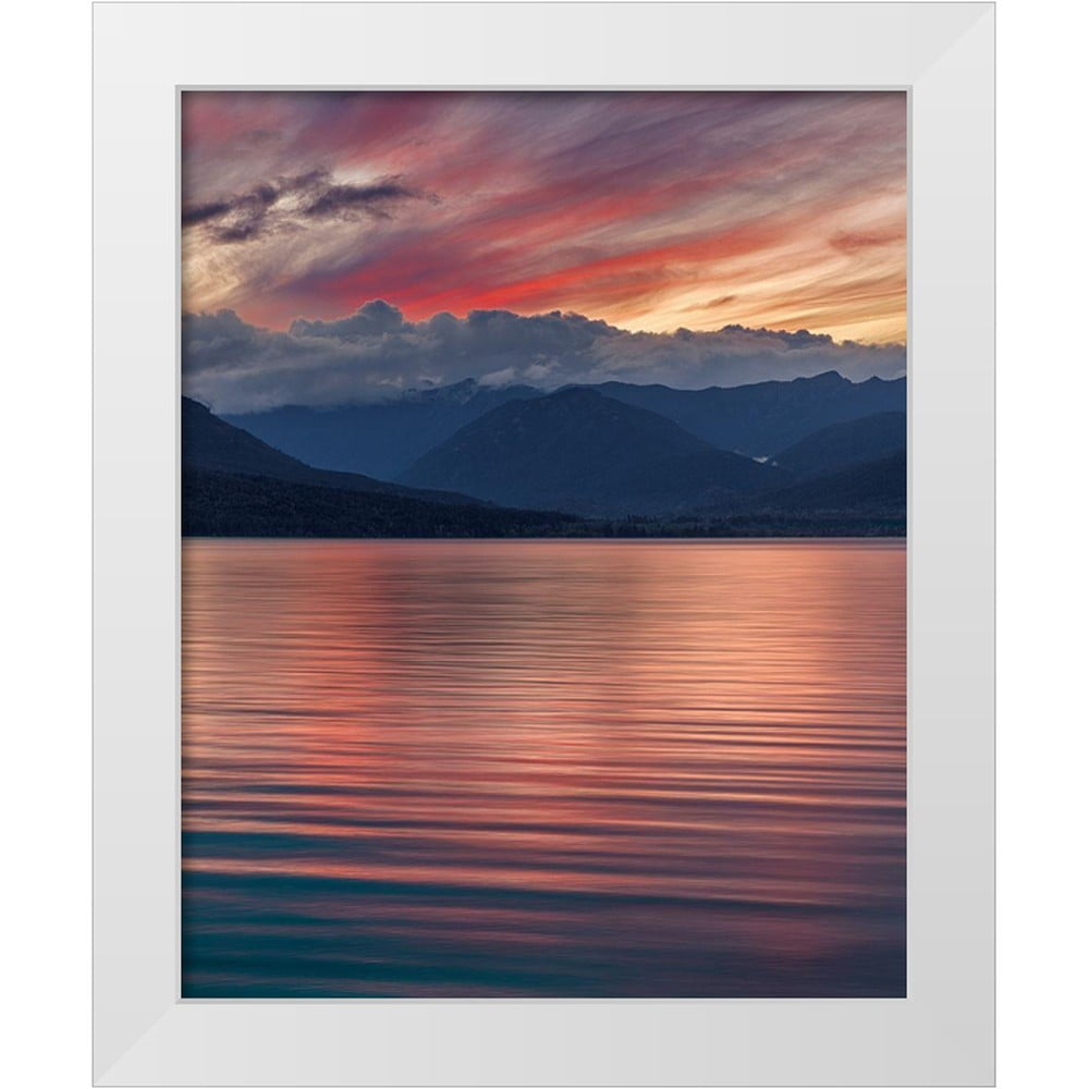 Mahan, Kathy 26x32 White Modern Wood Framed Museum Art Print Titled ...