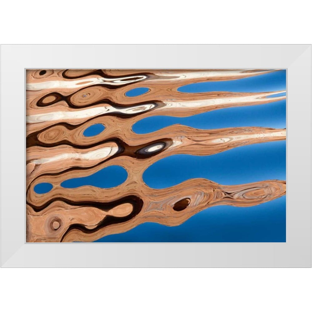 Mahan, Kathy 32x23 White Modern Wood Framed Museum Art Print Titled ...