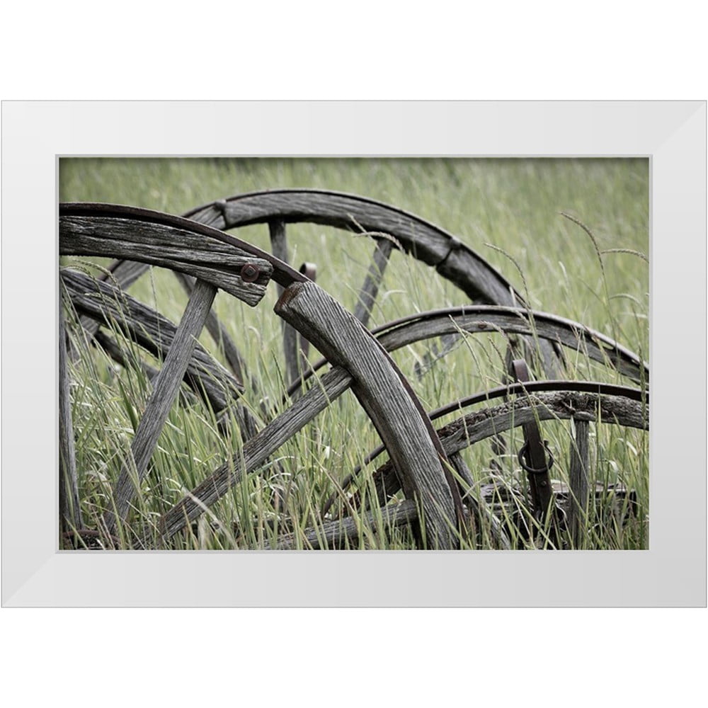Mahan, Kathy 32x23 White Modern Wood Framed Museum Art Print Titled ...