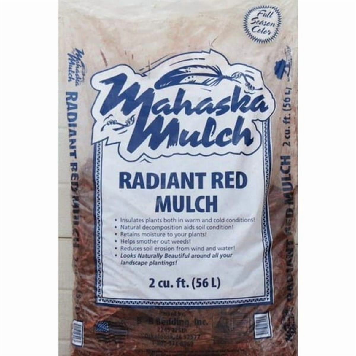 Mahaska 2 cu ft Radiant Red Mulch - Walmart.com