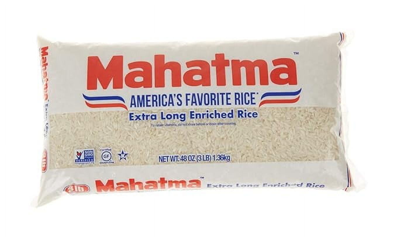 Mahatma Enriched Rice, Extra Long Grain, 48 oz - Walmart.com
