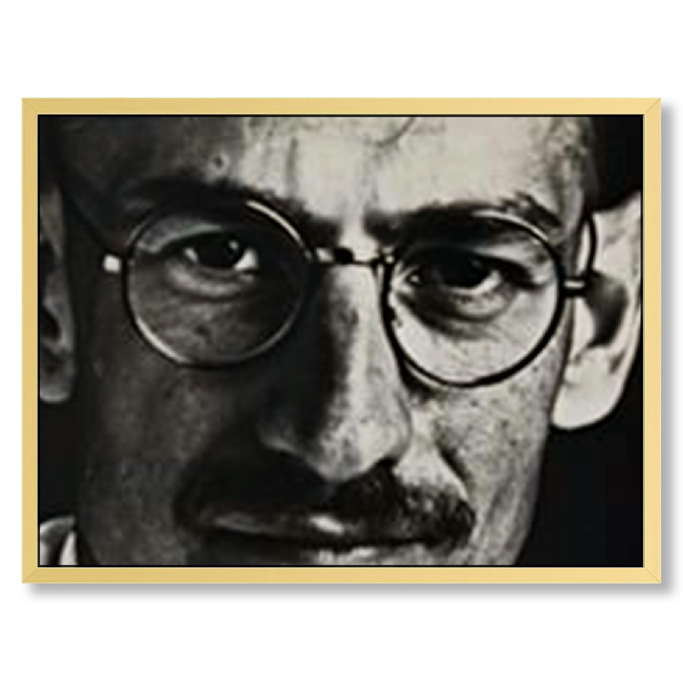 Mahatma Gandhi Portrait Famous Historical Figures Canvas Painting ...