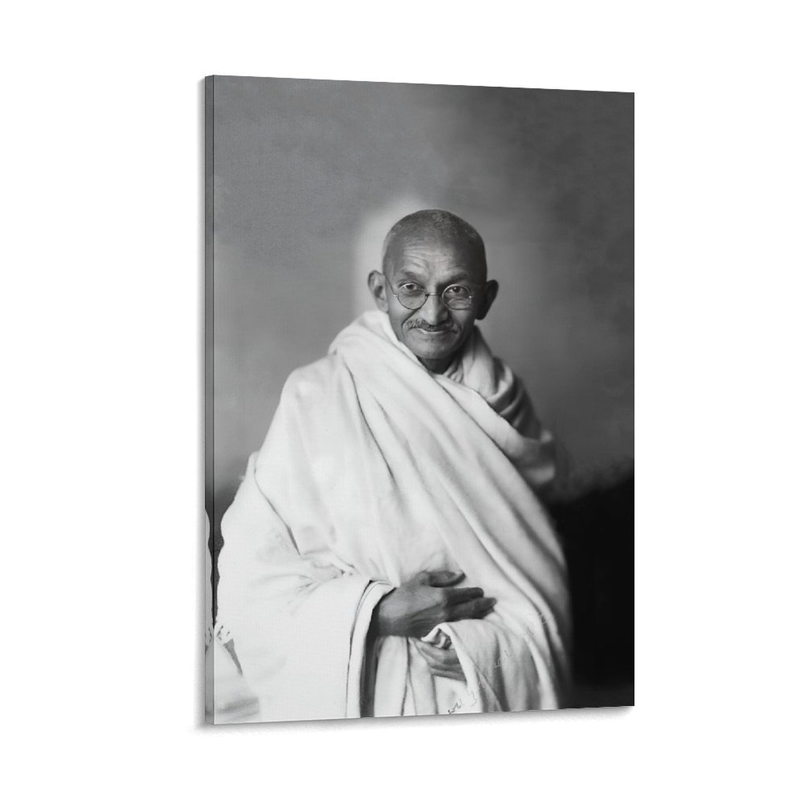 Mahatma Gandhi Portraits Poster Poster Cool Artworks Painting Wall Art ...