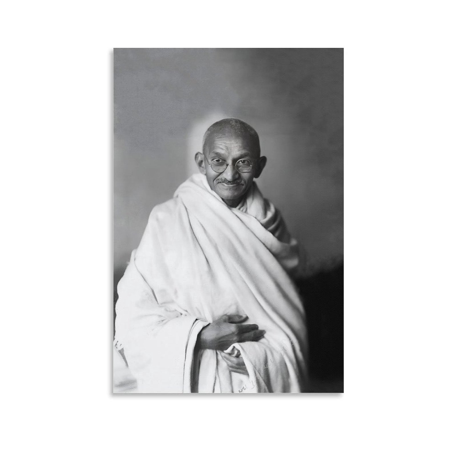 Mahatma Gandhi Portraits Poster Poster Cool Artworks Painting Wall Art ...