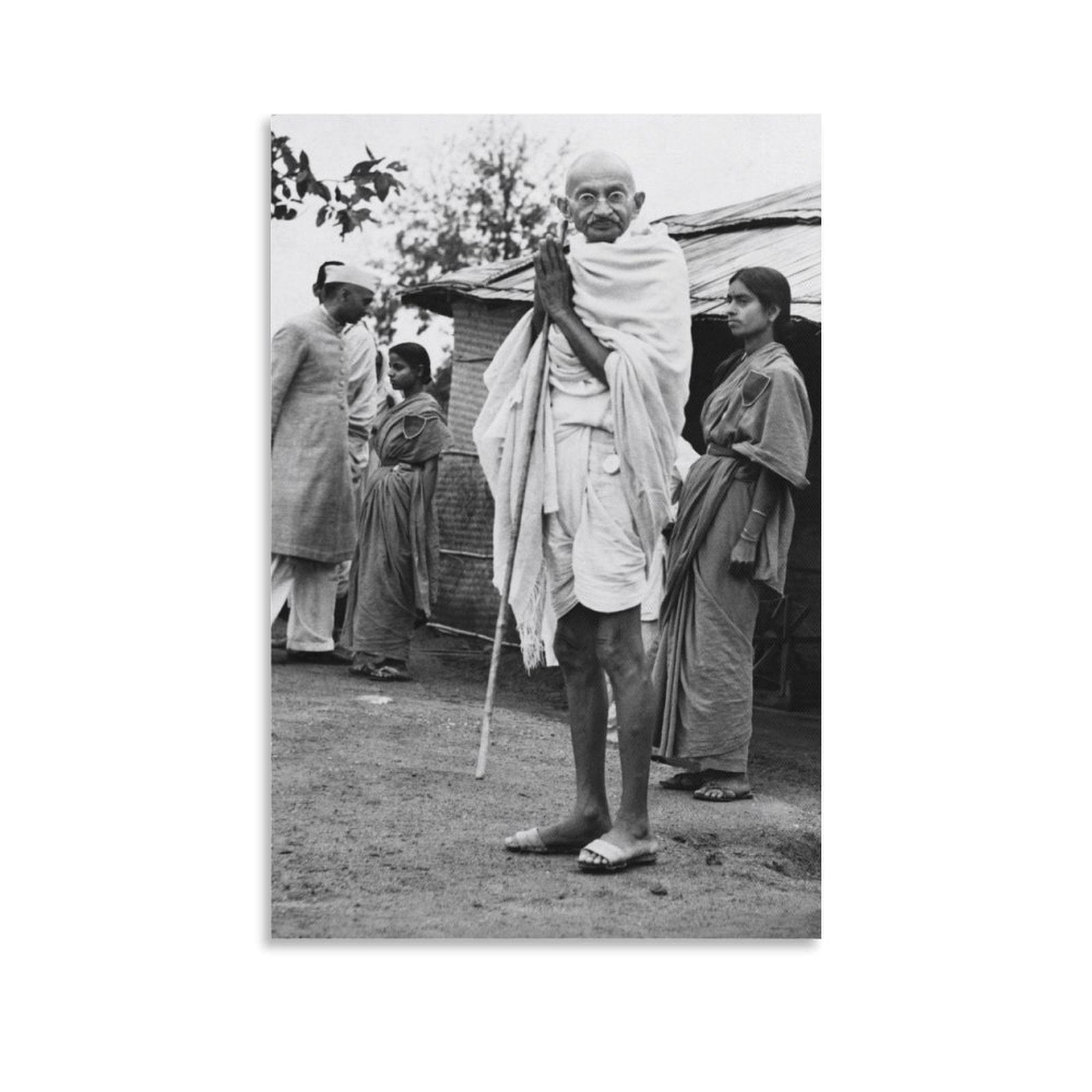Mahatma Gandhi Poster 6 Posters Wall Art Painting Canvas Gift Living ...