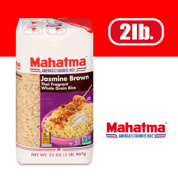Mahatma Jasmine Brown Rice 32 oz (Pack of 4) - Walmart.com