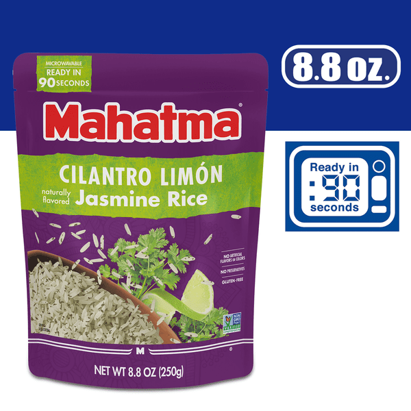 Mahatma Jasmine Rice Cilantro Limon 8.8 oz (Pack of 2) - Walmart.com