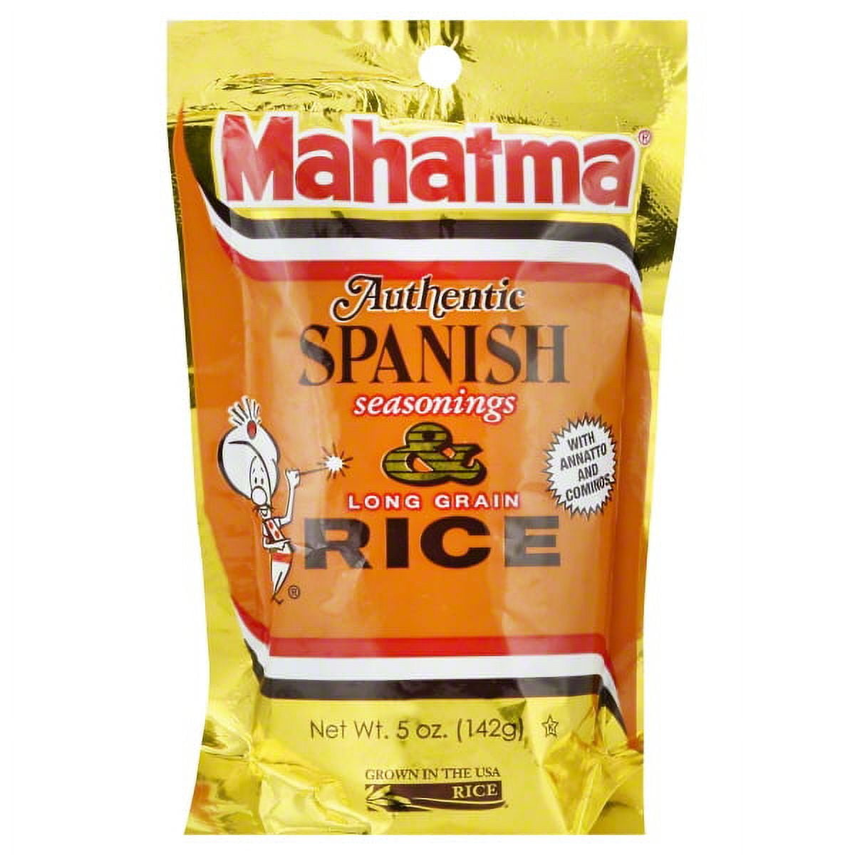Mahatma Spanish Rice, Seasoned with Tomatoes and Pepper, Microwaveable ...