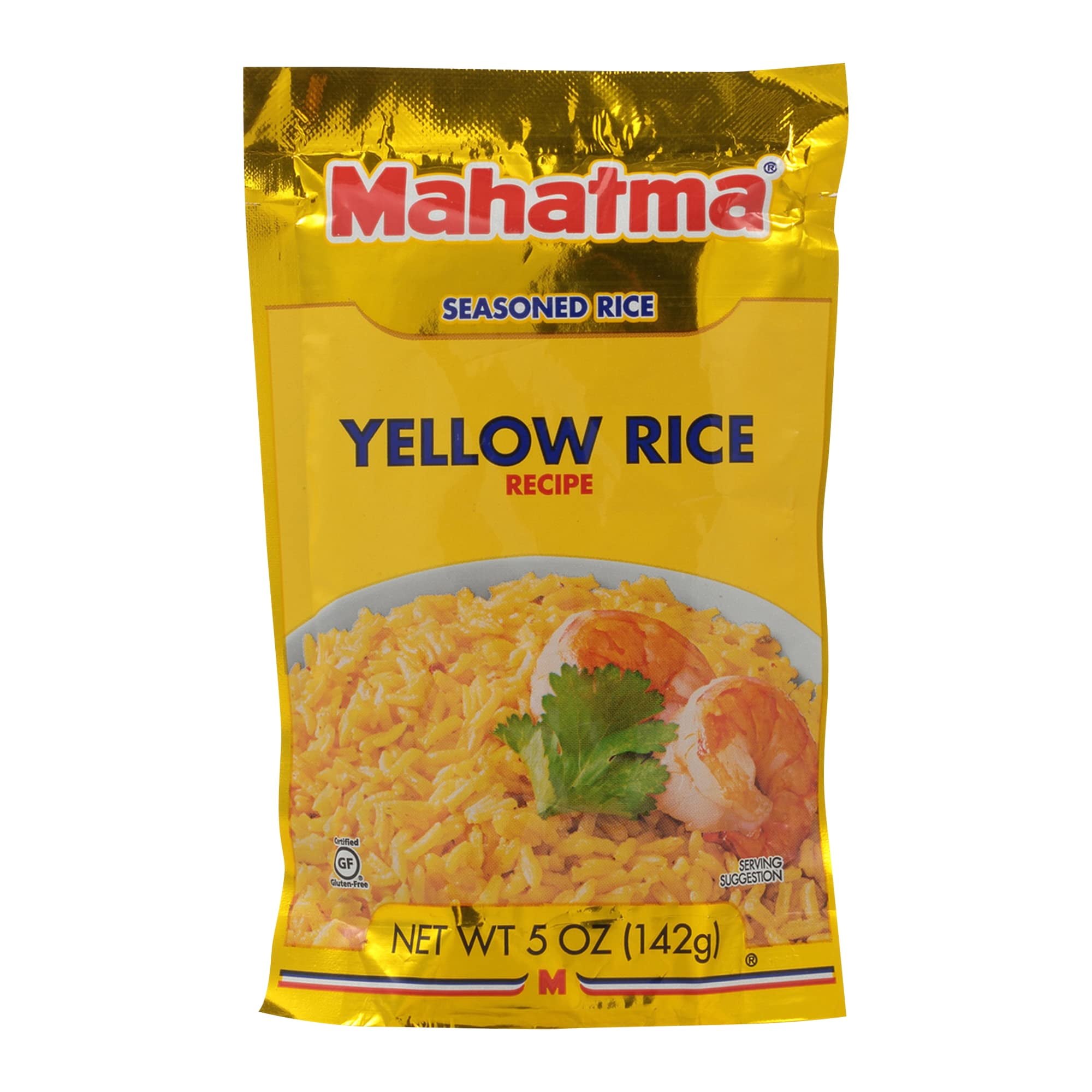 Mahatma Yellow Rice Mix, SE33 Long-Grain Rice, Stovetop or Microwave ...